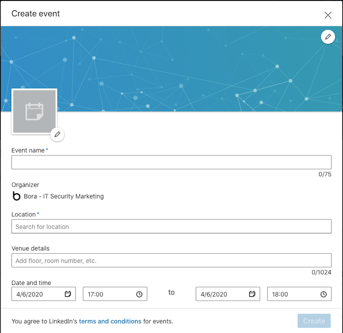 Create Cybersecurity LinkedIn Events: What, How and Why? - Bora